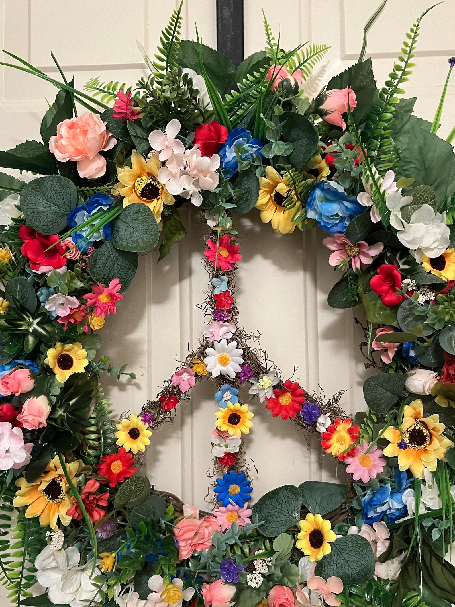 Peace Sign, Peace, Wildflower, Greenery,floral,grapevine, Spring ...