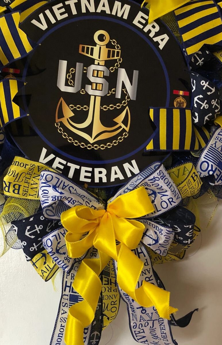 US Navy Wreath - Etsy