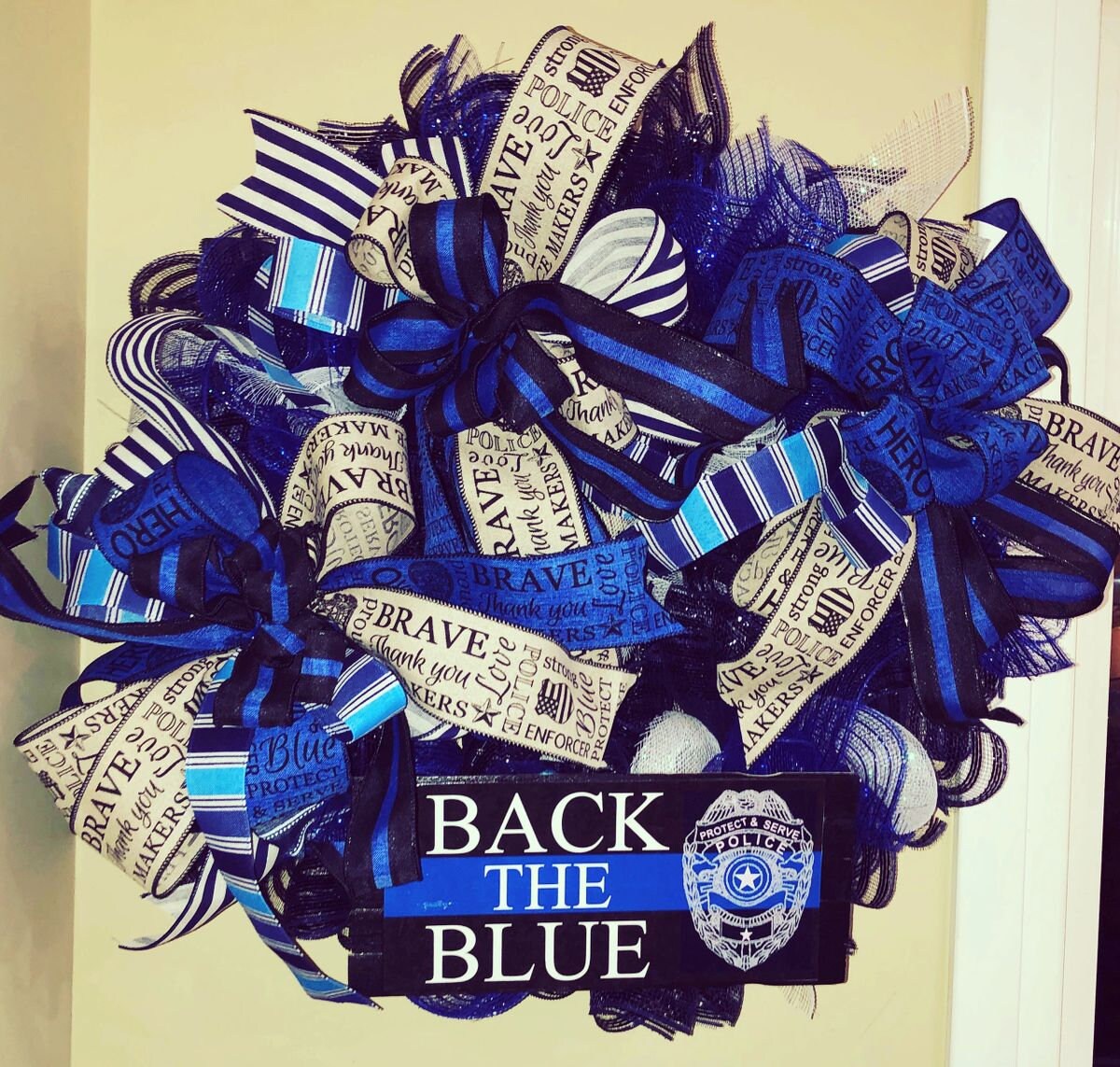 Deluxe Back the Blue | Etsy