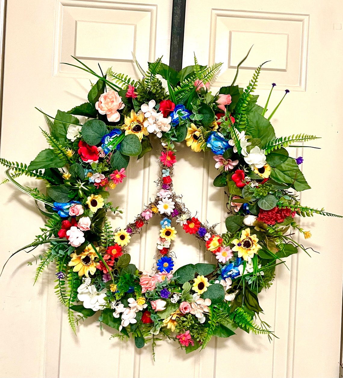 Peace Sign, Peace, Wildflower, Greenery,floral,grapevine, Spring ...