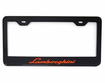 Lamborghini License Plate Frame - Etsy
