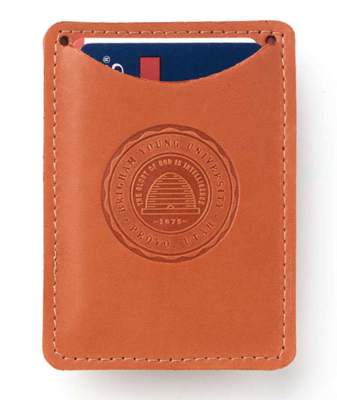 Leather Card Clip - Etsy