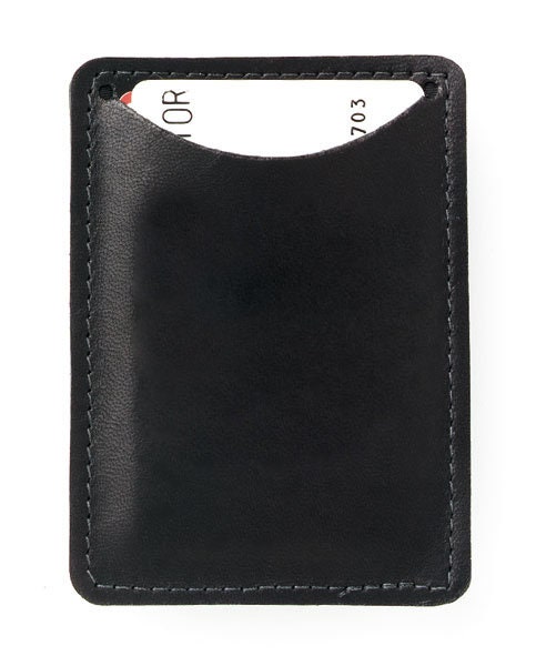 Leather Card Clip - Etsy