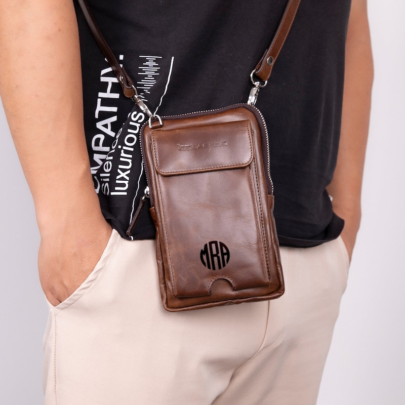 Small Handbags for Men - Etsy