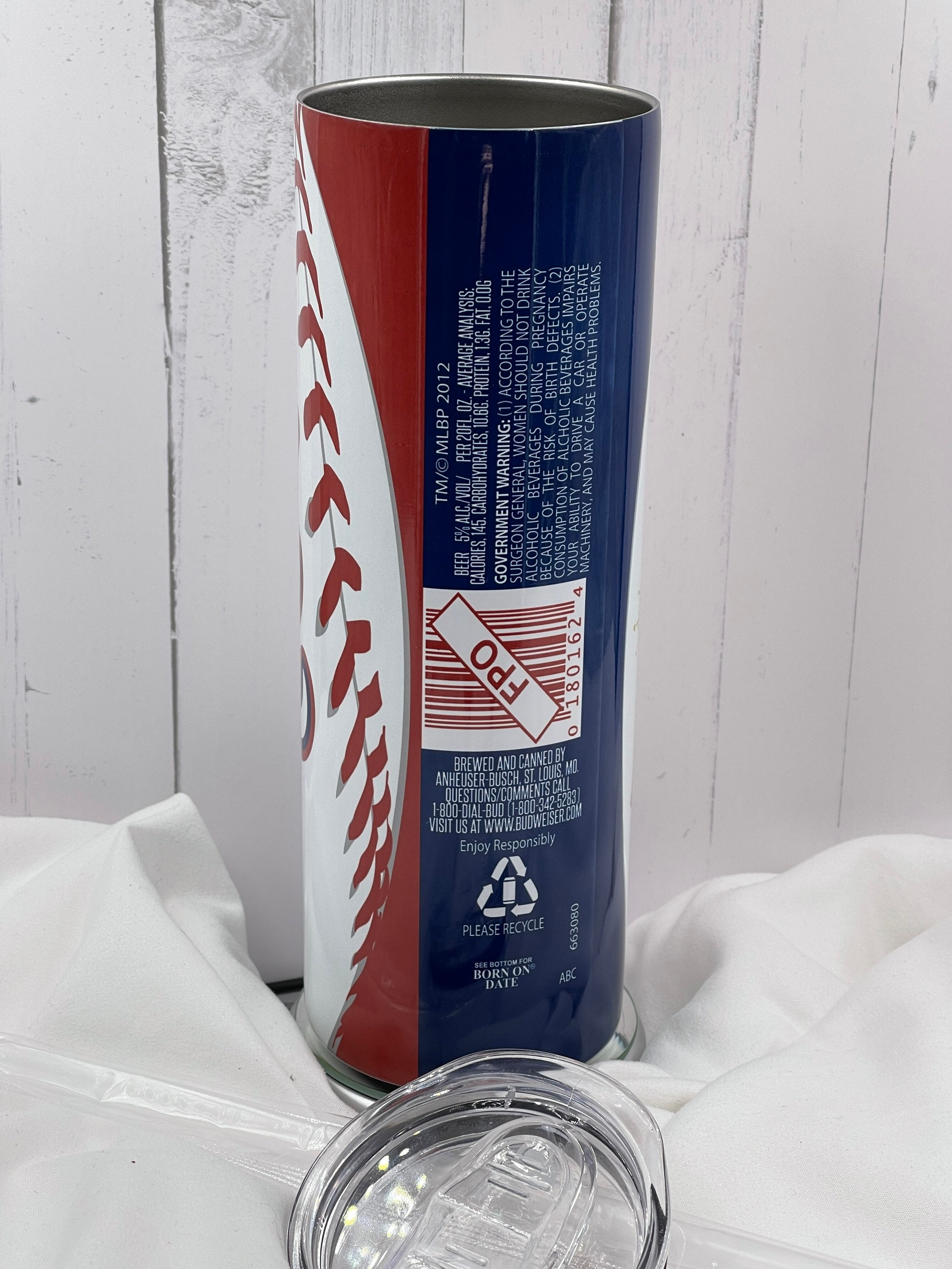 Atlanta Braves Baseball 20oz Stainless Steel Drink Tumbler - Etsy