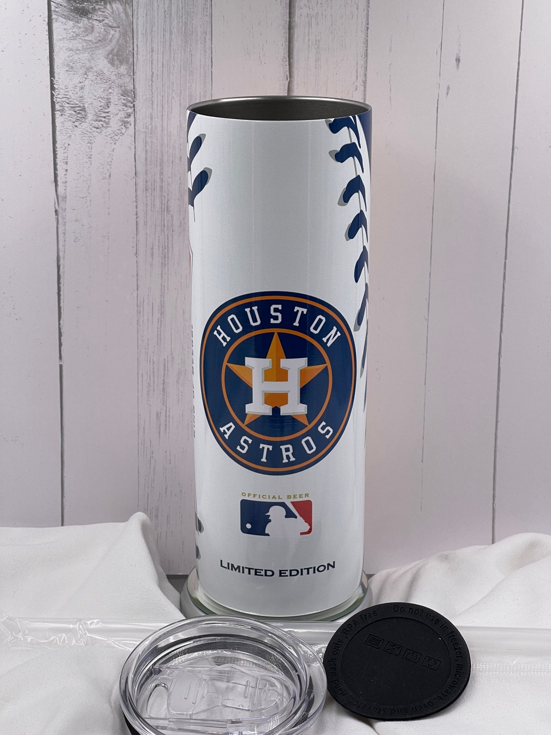 Houston Astros Baseball 20oz Stainless Steel Drink Tumbler - Etsy