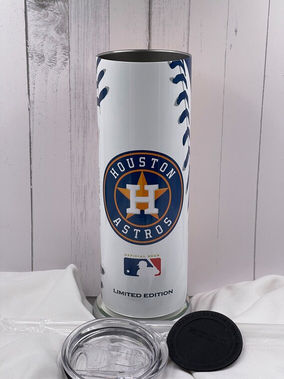 Houston Astros Baseball 20oz Stainless Steel Drink Tumbler - Etsy