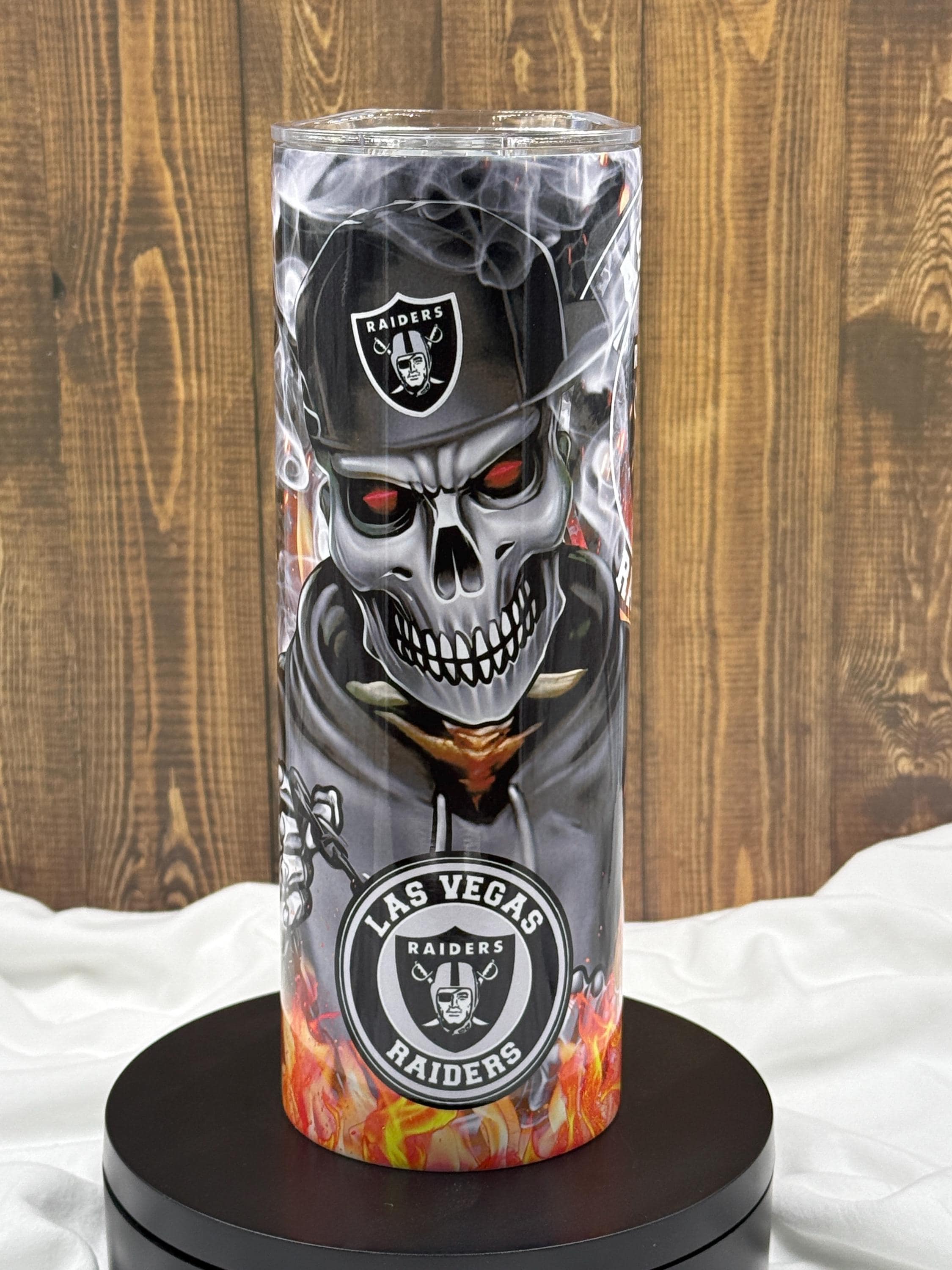 Las Vegas Raiders Football 20oz Stainless Steel Drink Tumbler - Etsy
