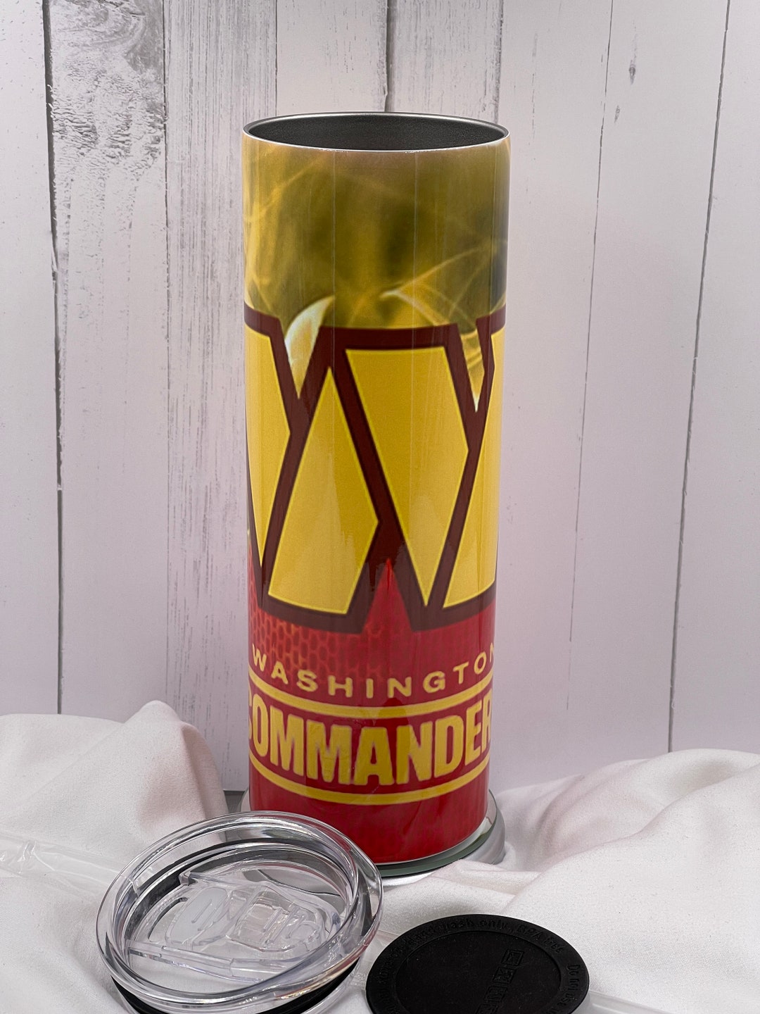 Washington Commaders Football Stainless Steel Drink Tumbler - Etsy