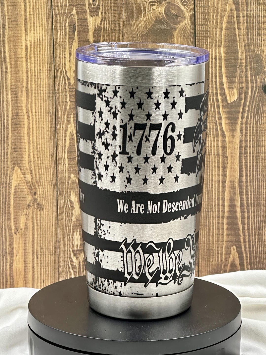 We the People 1776 20oz Engraved Drink Tumbler - Etsy