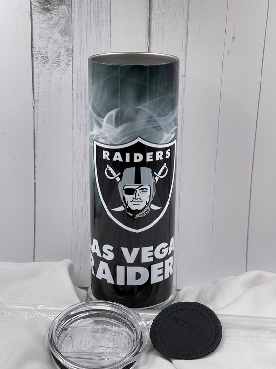 Las Vegas Raiders Football Inspired 20oz Stainless Steel Drink - Etsy