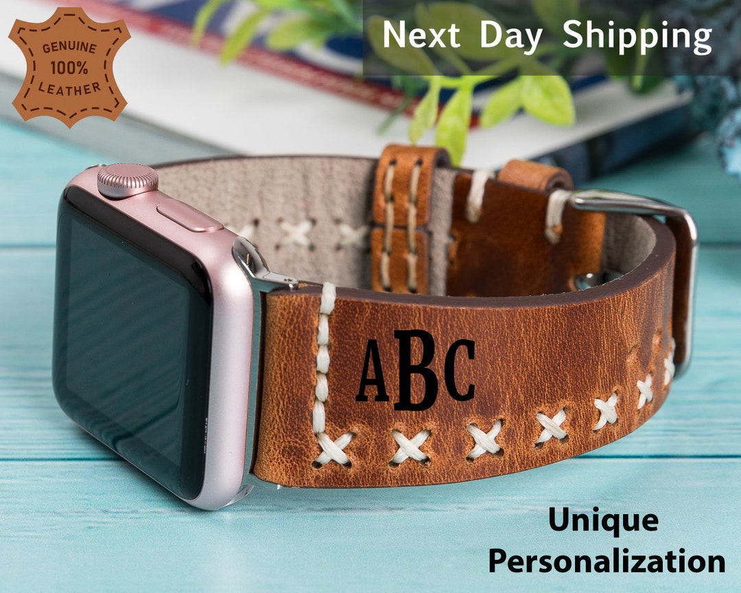 Brown Leather Apple Watch for Apple Watch Ultra/ultra 2,apple Watch 9/8 ...