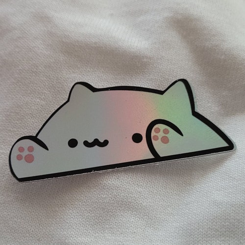 Bongo Cat Meme Sticker chroma Edition - Etsy India