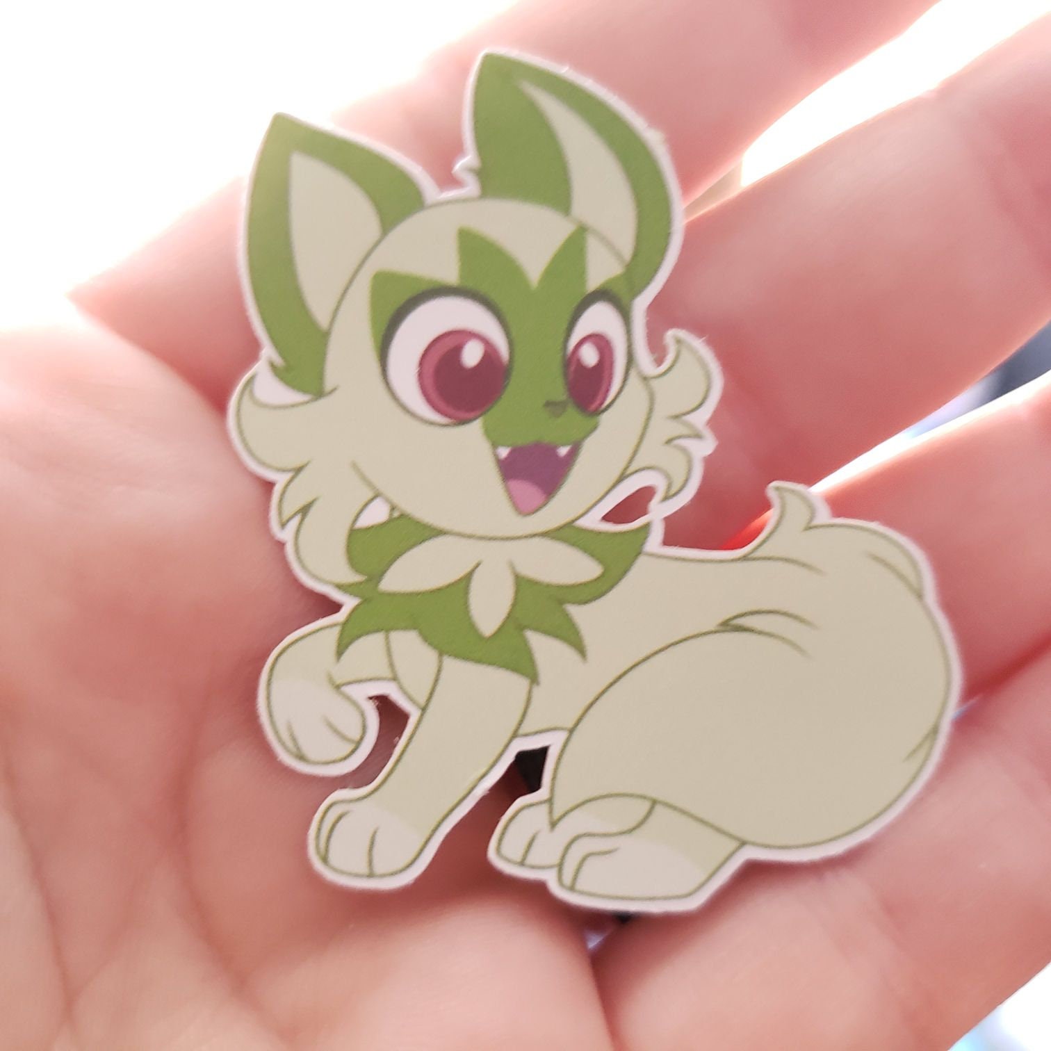 Sprigatito Grass Type Pokemon Sticker - Etsy