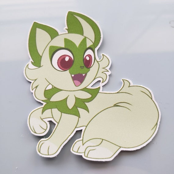 Sprigatito Grass Type Pokemon Sticker - Etsy