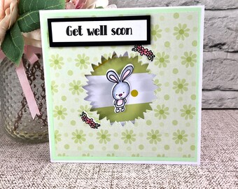 Get Well Soon Bunny - Etsy UK