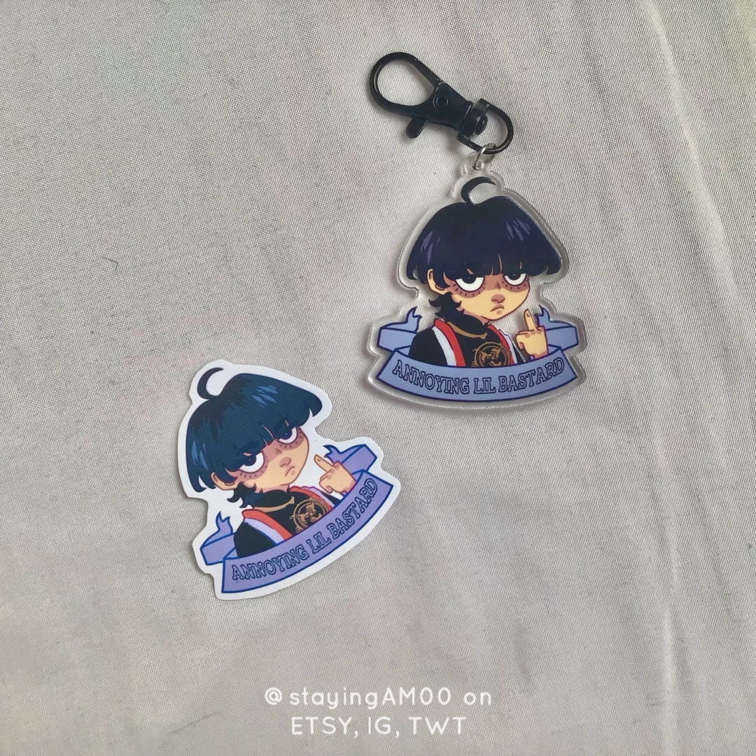 Genshin Impact Scaramouche llavero / Pegatina - Etsy