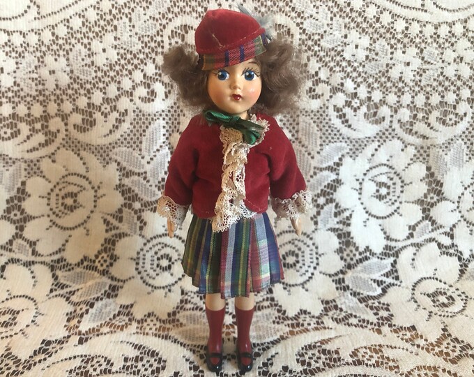 1940s Vintage Highland Lassie Reliable Toy Company Doll Made in Canada ...