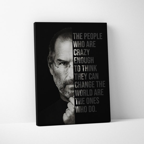 Steve Jobs Quote - Etsy
