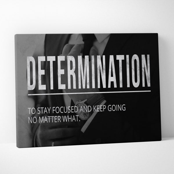 Determination Poster - Etsy