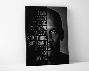 Michael Jordan Quote | Etsy