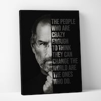 Steve Jobs Quotes Prints Jobs Poster Quotes Inspirational Quotes by ...