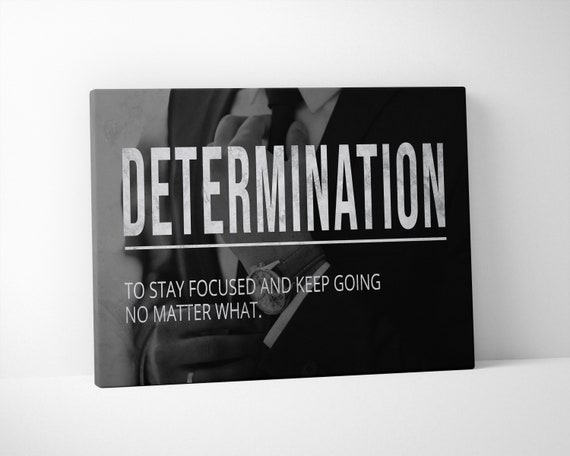 Determination Word Art