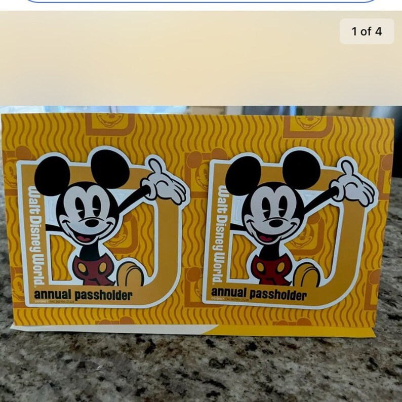 Disney Passholder Magnets NEW Mickey Mouse - Etsy