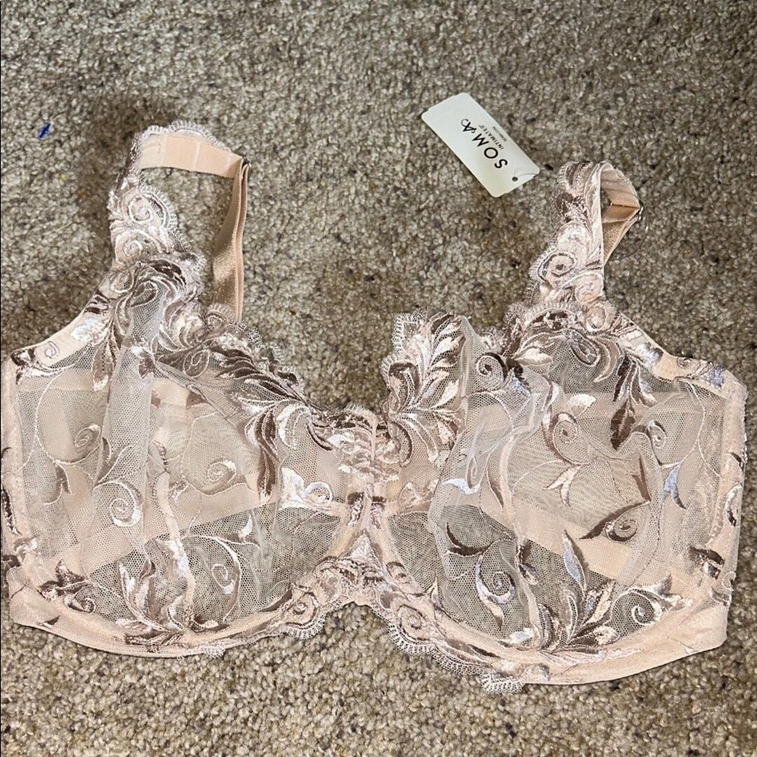 SOMA LACE BRA 34G New - Etsy
