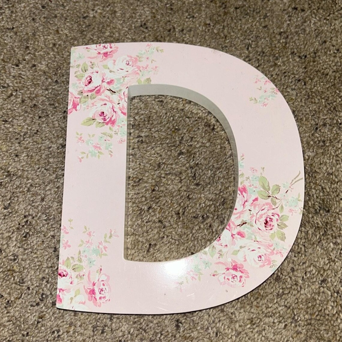 Simply Shabby Chic Wooden Letter “ D” - Etsy