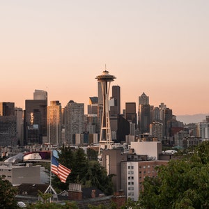 4K Seattle Skyline Screensaver - Digital Download! - Etsy