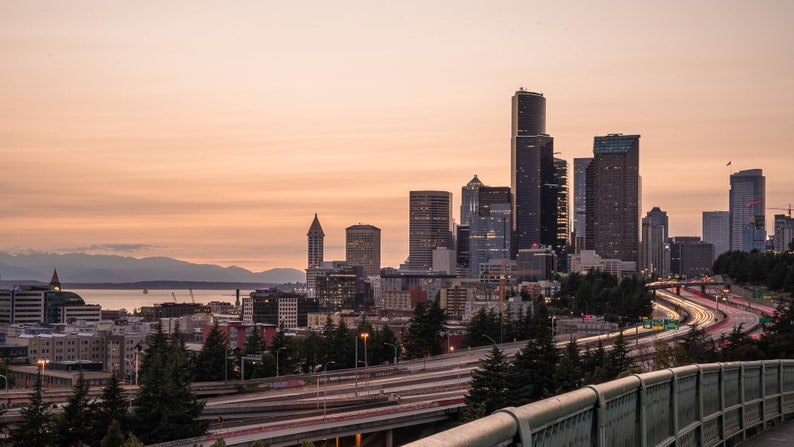 4K Seattle Skyline Screensavers (bundle of 2) - Digital Download! - Etsy