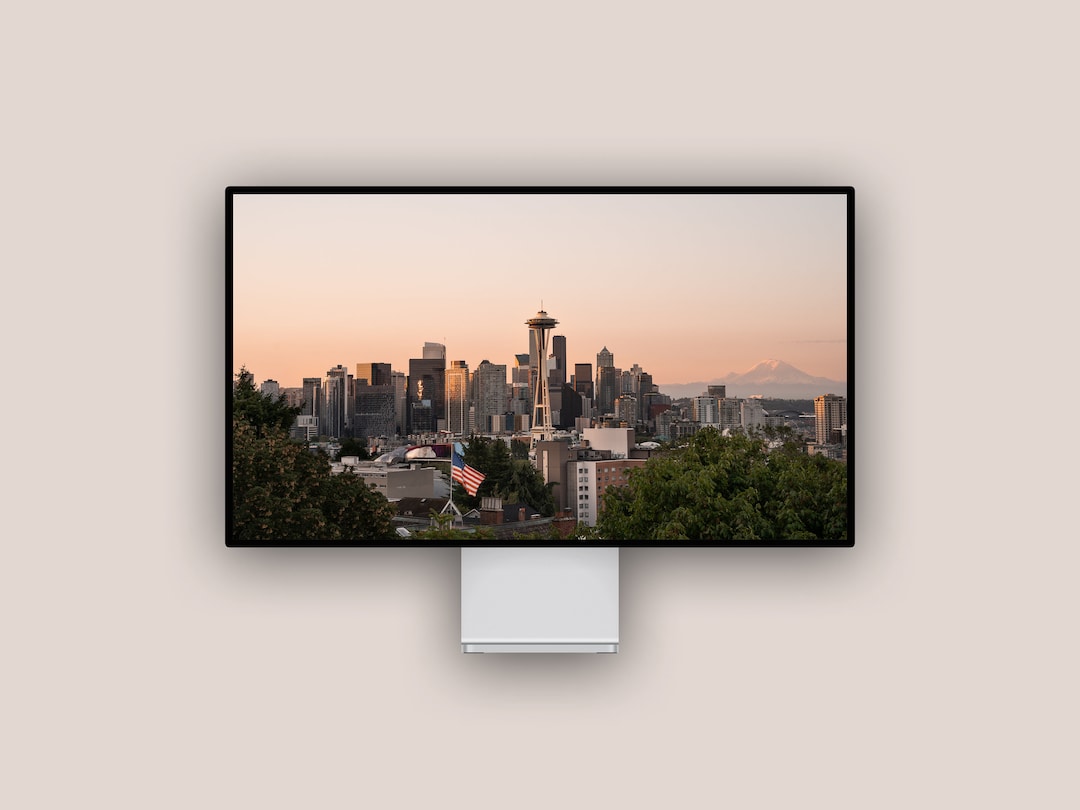 4K Seattle Skyline Screensaver - Digital Download! - Etsy