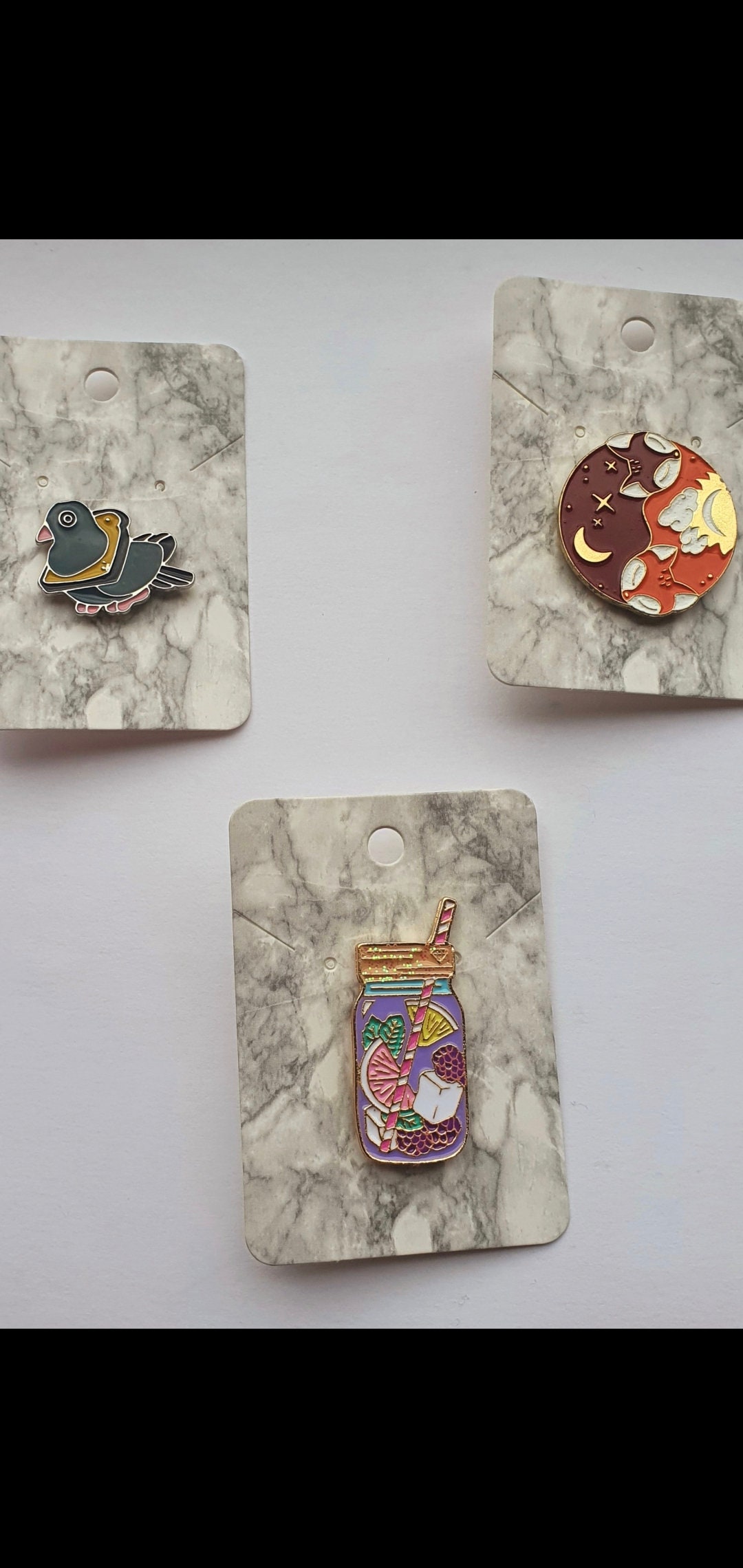 Cute Enamel Pin Badges | Etsy