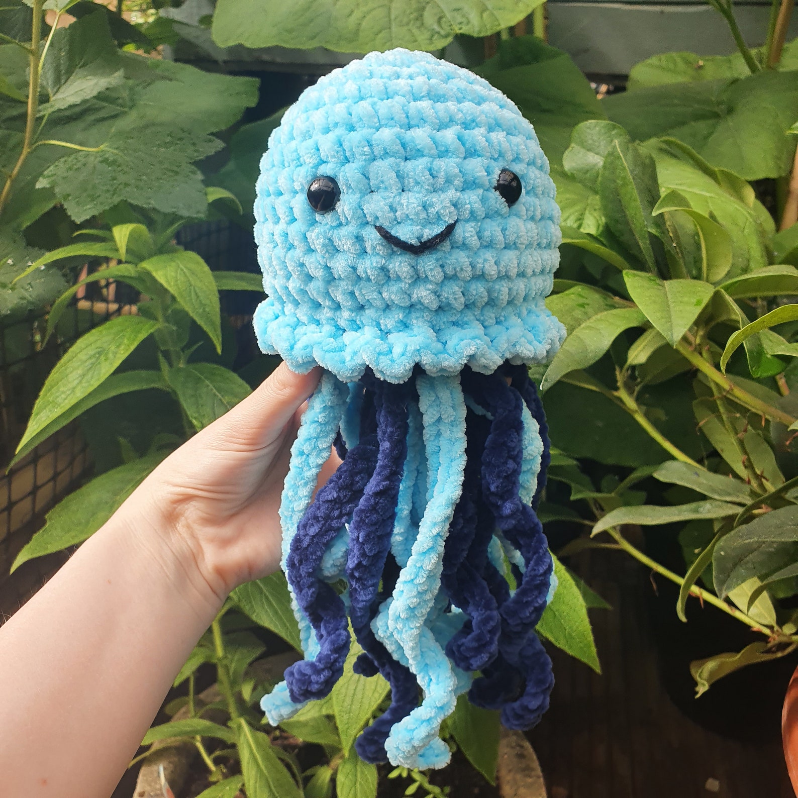 Handmade Crochet Jellyfish Amigurumi Plushies - Etsy Hong Kong