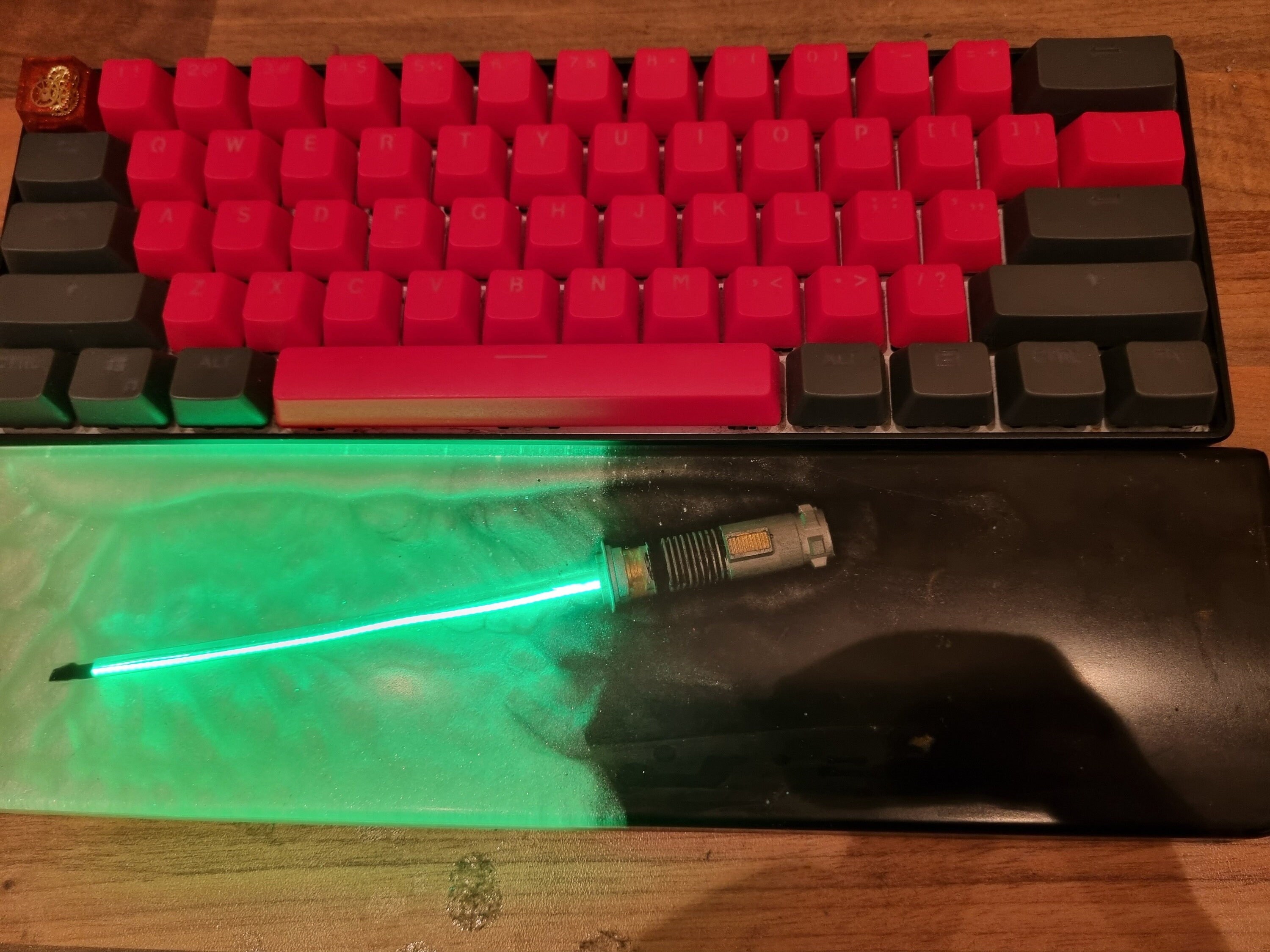 Ergonomic Resin Wrist Rest 60% Keyboard Computer Accessory - Etsy