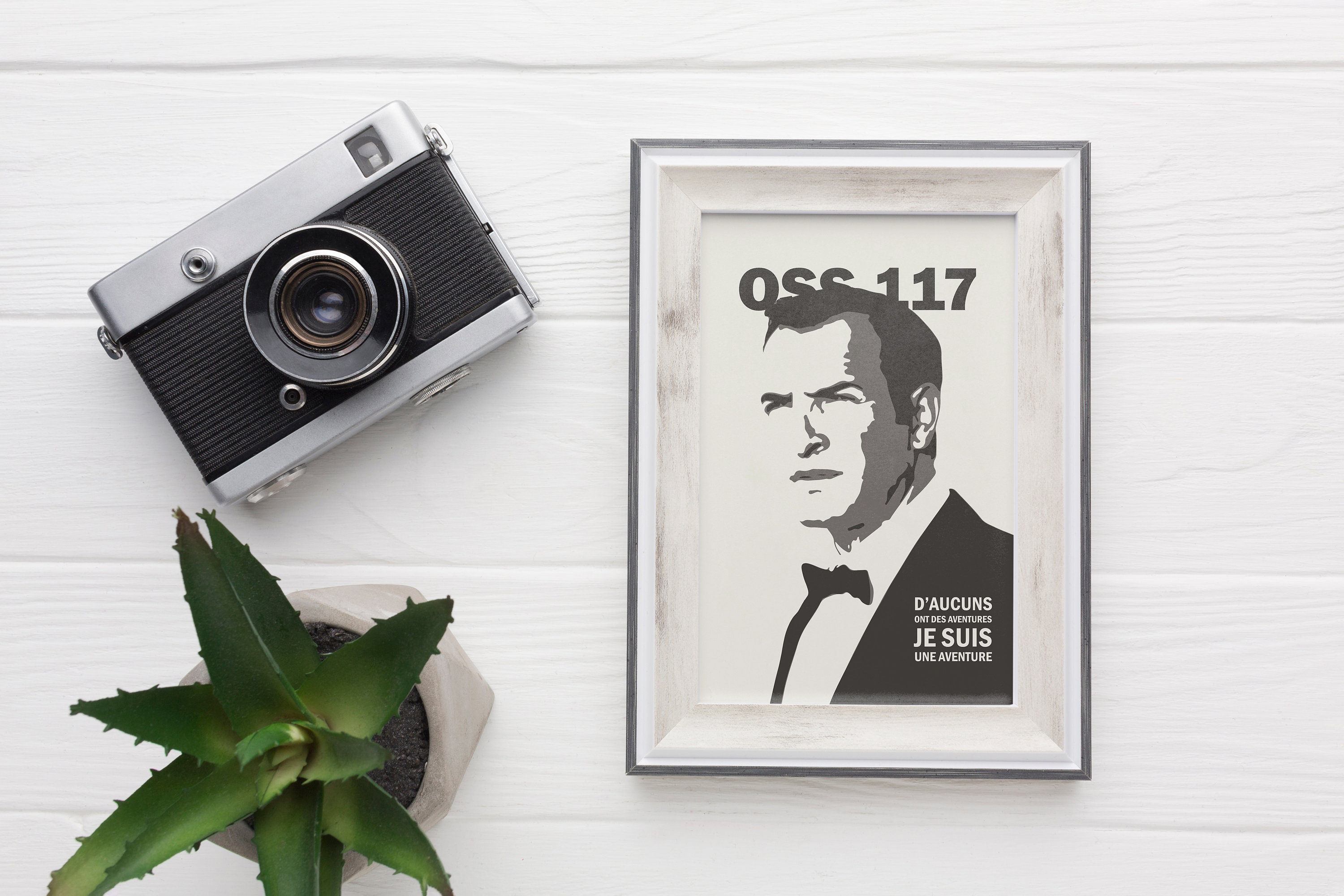 Affiche OSS 117 Poster Imprimable Art Mural Film Jean | Etsy