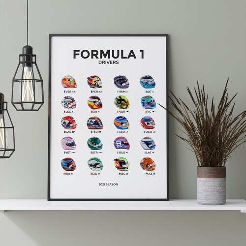 Set of 3 Formula 1 Poster Digital Download Print F1 Wall Art - Etsy UK