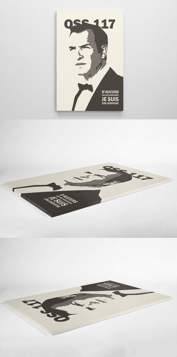 Poster OSS 117 , Poster Printable Wall Art Film Jean Dujardin - Etsy