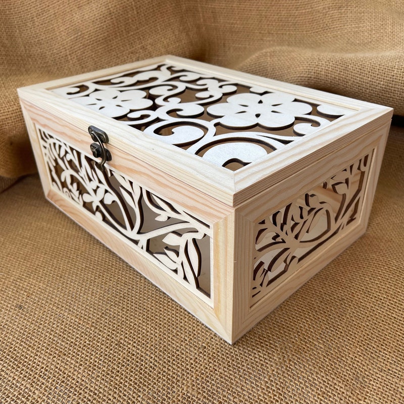 Unfinished Wood Box - Etsy