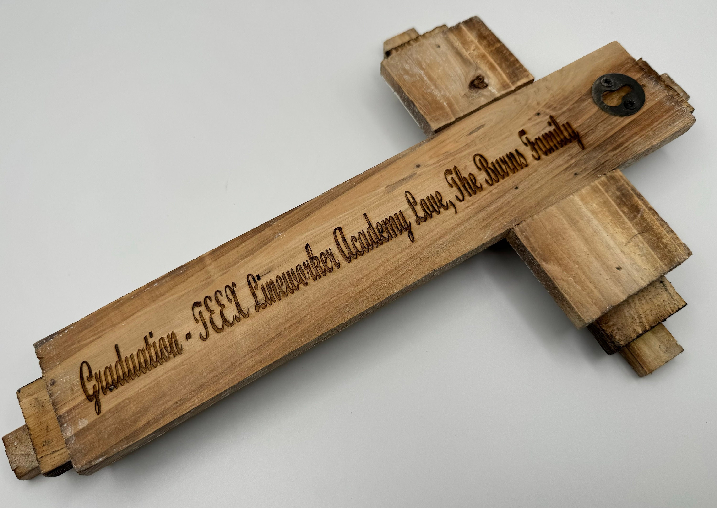 Personalized Layered Wood Cross: Engraved Christian Keepsake - Etsy