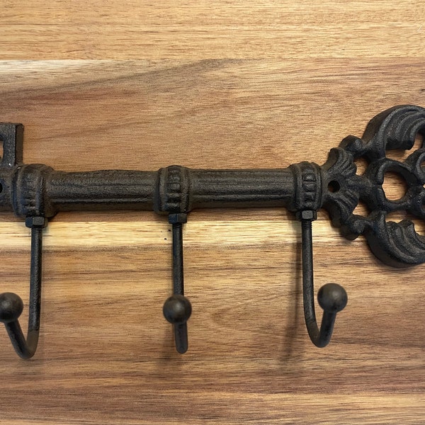 Cast Iron Key Hooks - Etsy