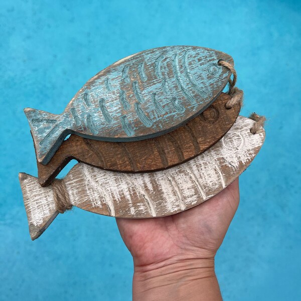 Wood Fish - Etsy