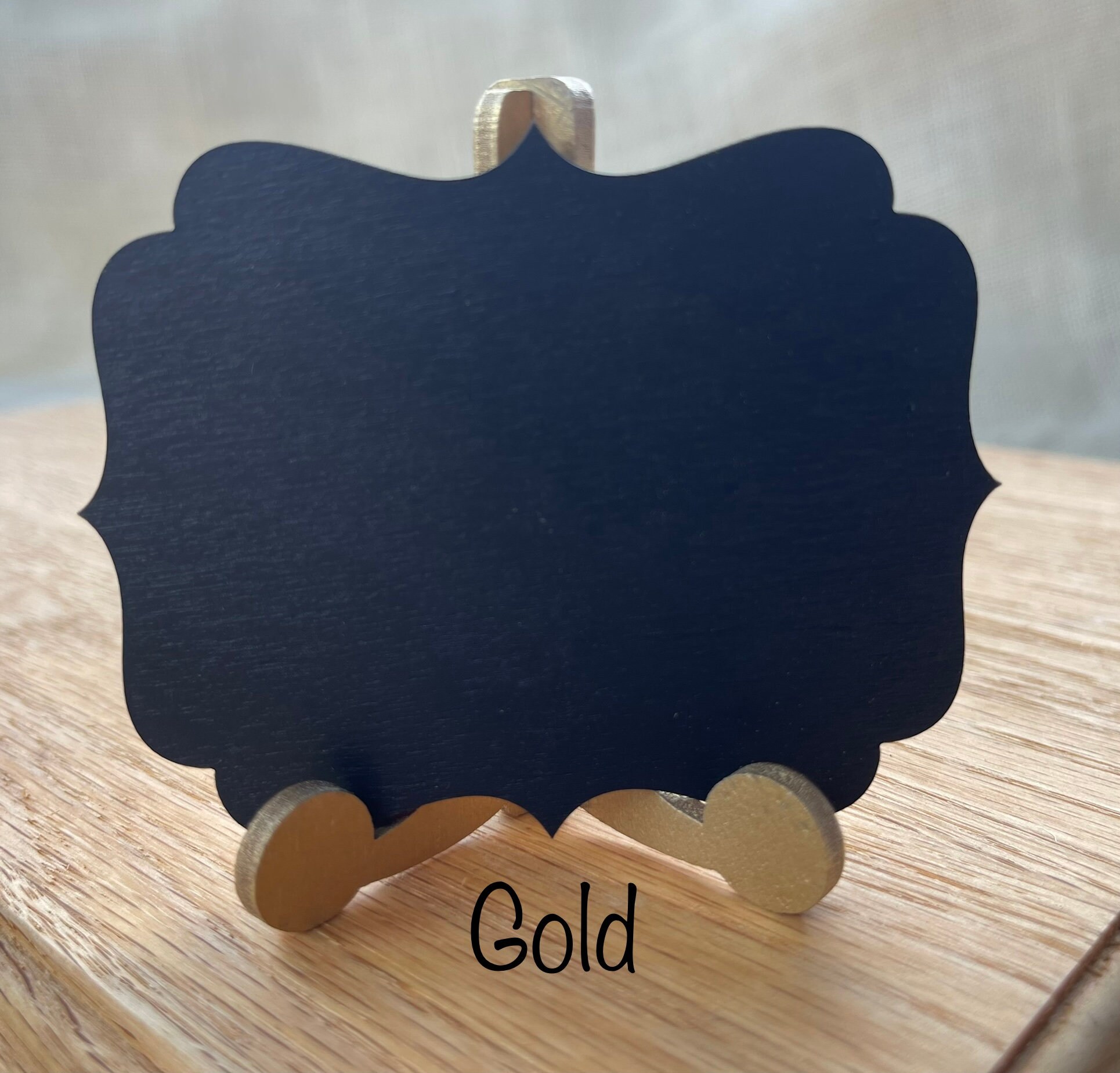 6 Mini Chalkboard Wood Easel Signsliquid Chalk Marker - Etsy