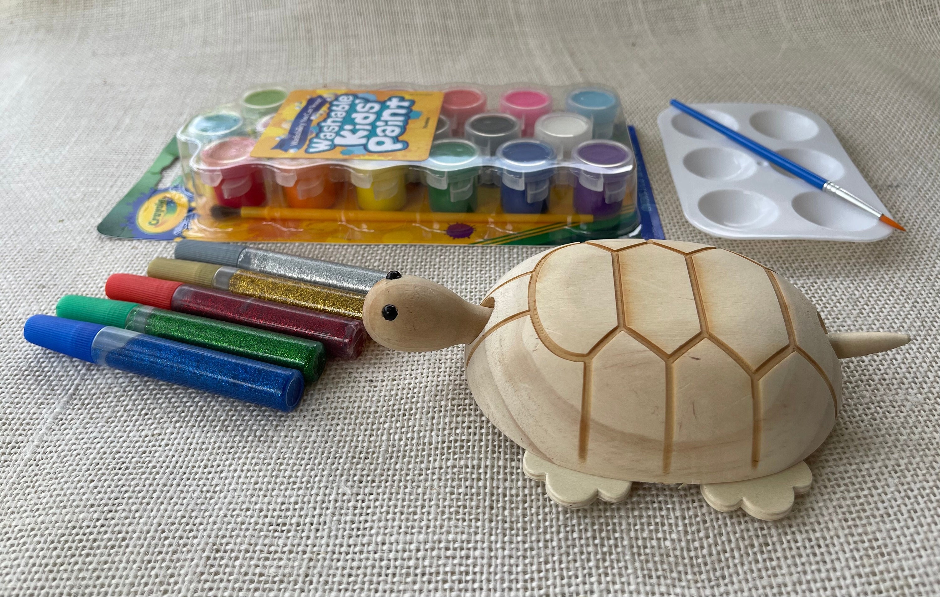 Movable Wooden Turtle Craft Kit DIY Craft Birthday Craft - Etsy