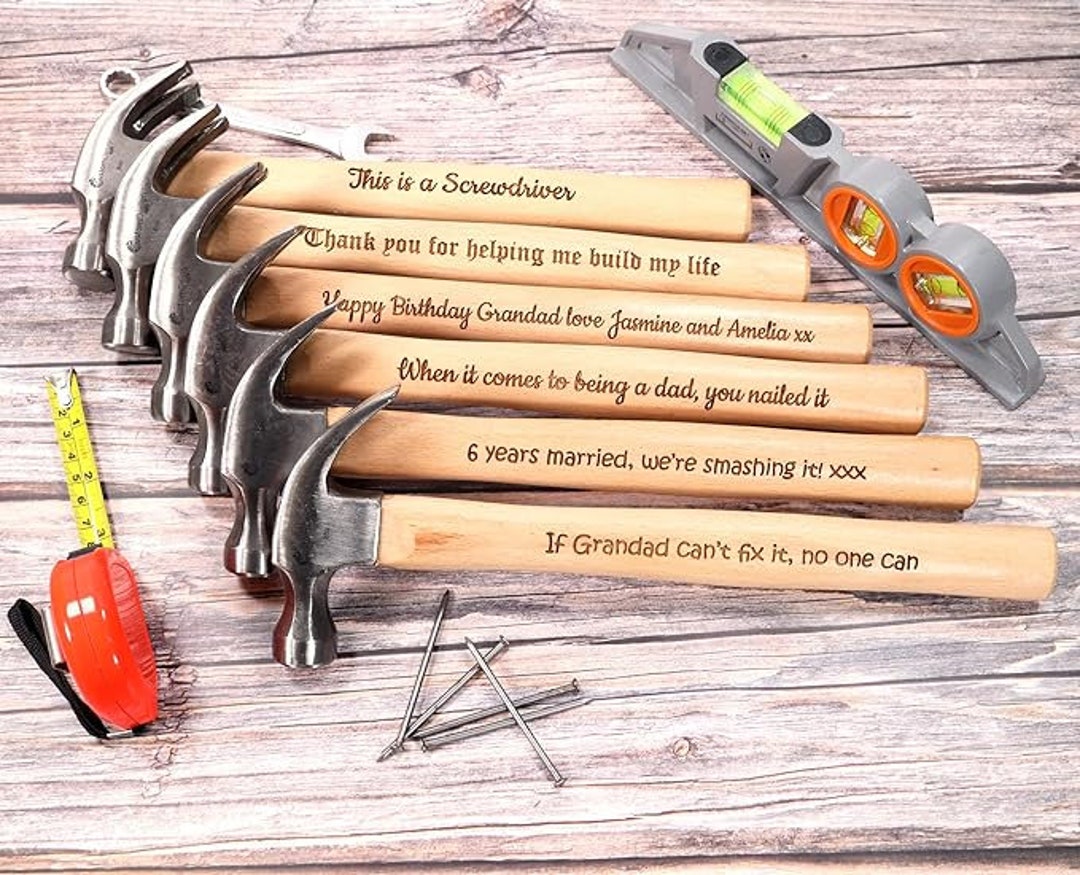 Personalized Custom Hammer Gift Box Design Unique Present - Etsy