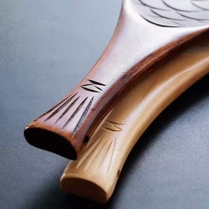 Personalized Wooden Fish Serving Spoon-rice Spoon - Etsy
