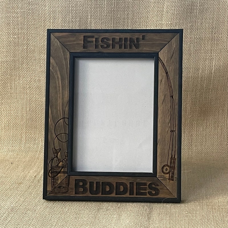 Fishing Pole Picture Frame - Etsy