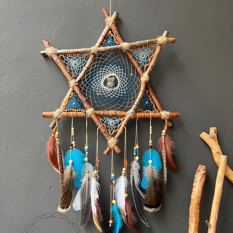 Crystal Dream Catcher - Etsy