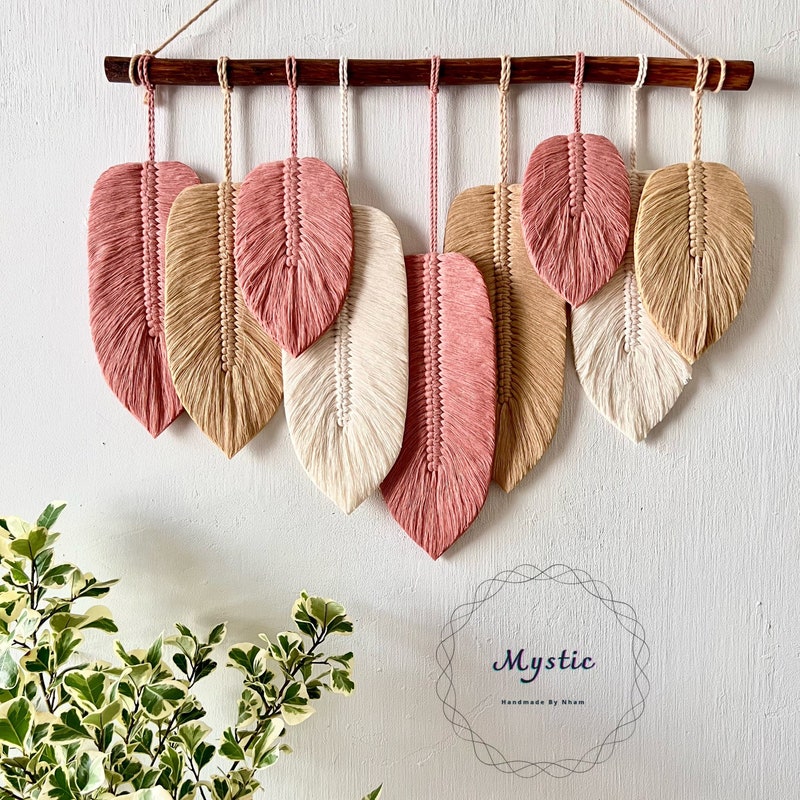 Macrame Leaf Pattern - Etsy